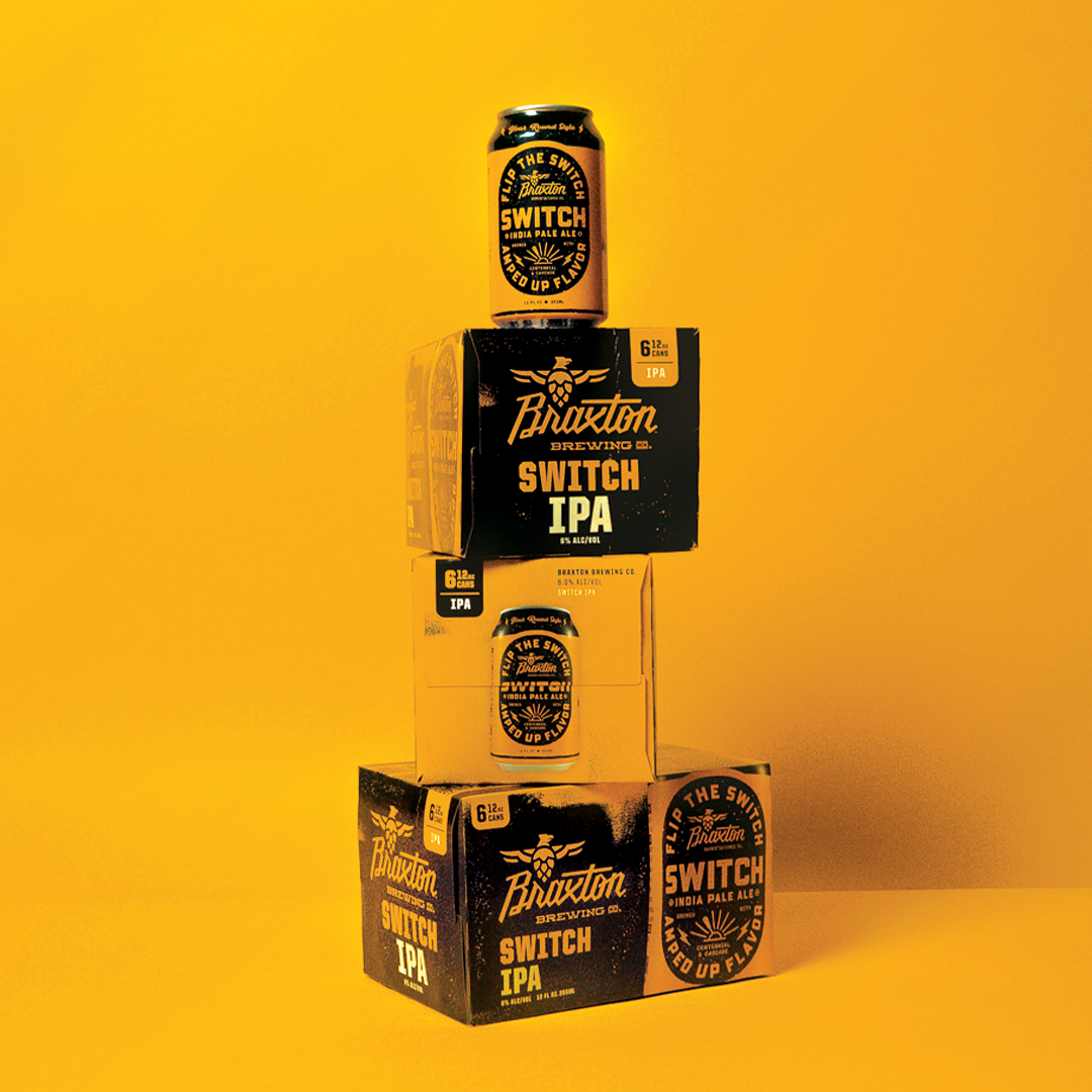 Switch IPA 15-pack Cans – Braxton Brewing Company